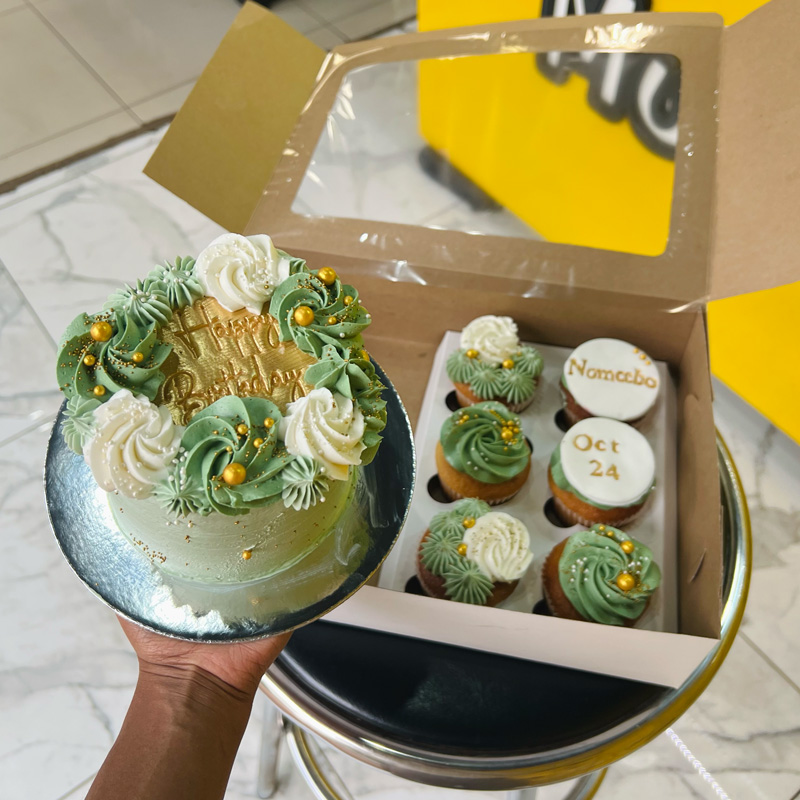 Green Bento Cake – The Muffineers