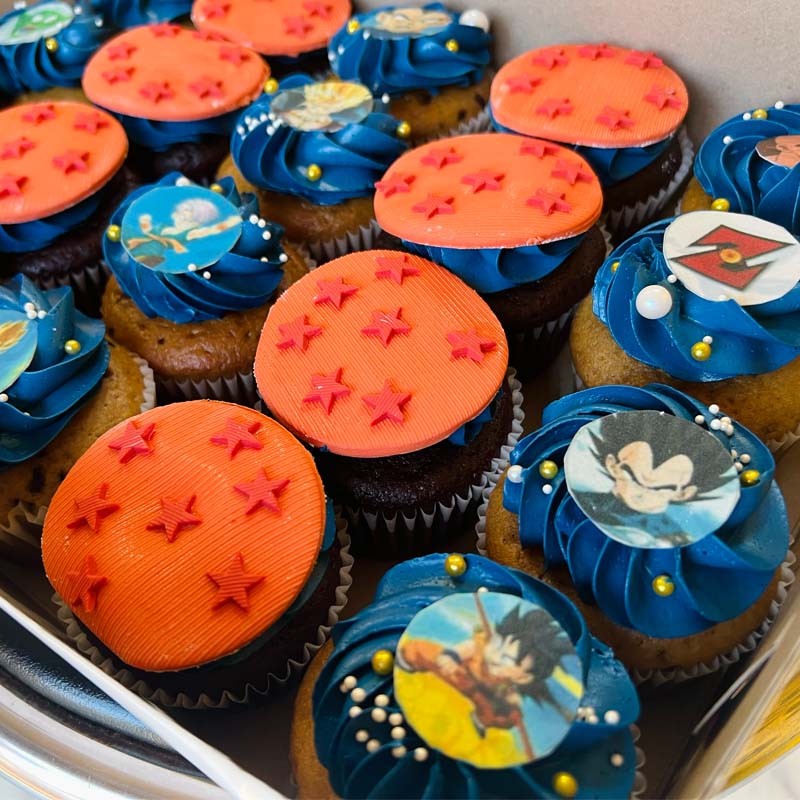 DBZ Cupcakes The Muffineers DBZ Cupcakes The Muffineers