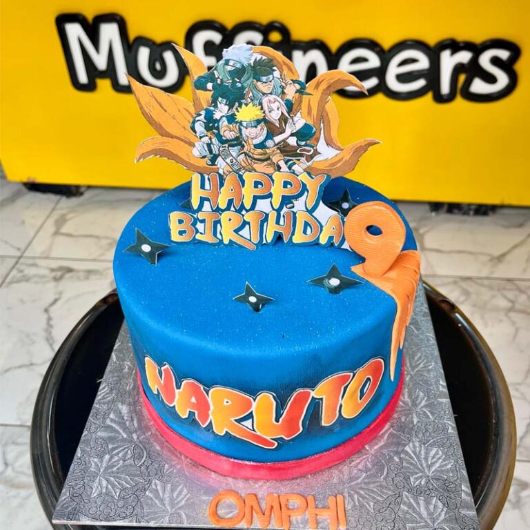 Naruto Anime Cake – The Muffineers