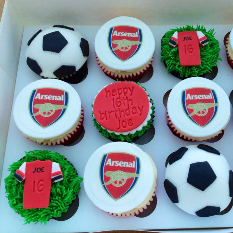 Soccer Cupcakes The Muffineers Soccer Cupcakes The Muffineers